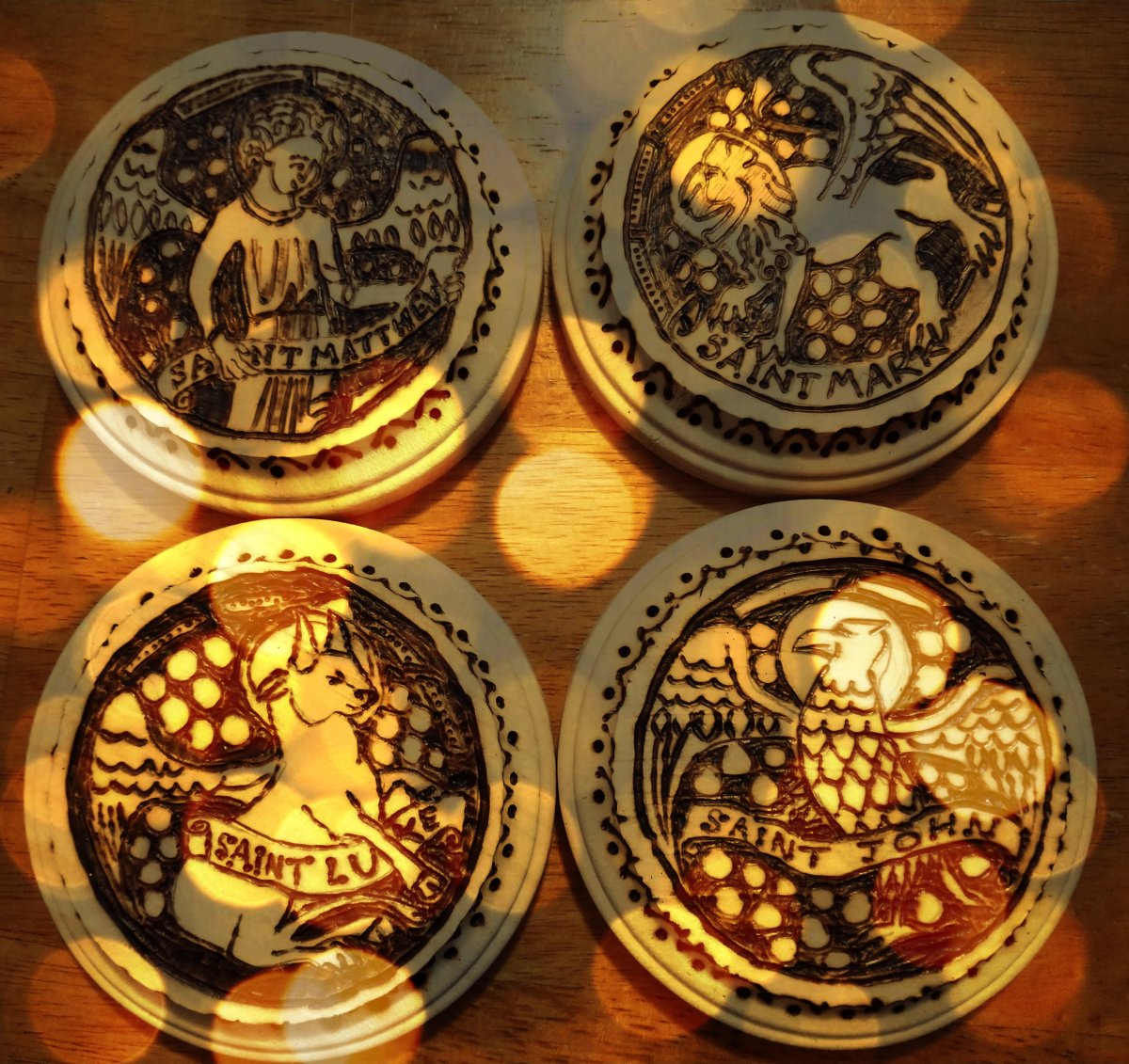 The Four Living Creatures and the Four Gospels – Adorn the Gospel